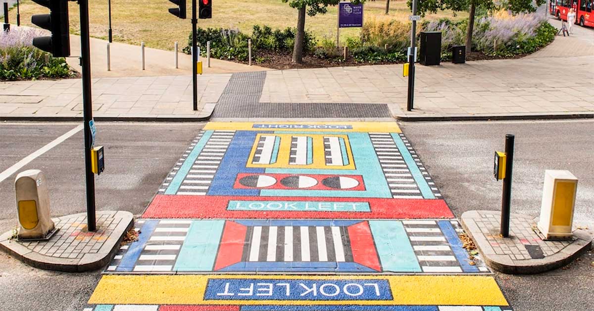 Pedestrian Crossing Design New Design Plastic Glowing Illuminate PE