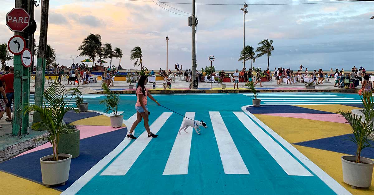 Artistic pedestrian crossings - a controversial intervention | ptc.
